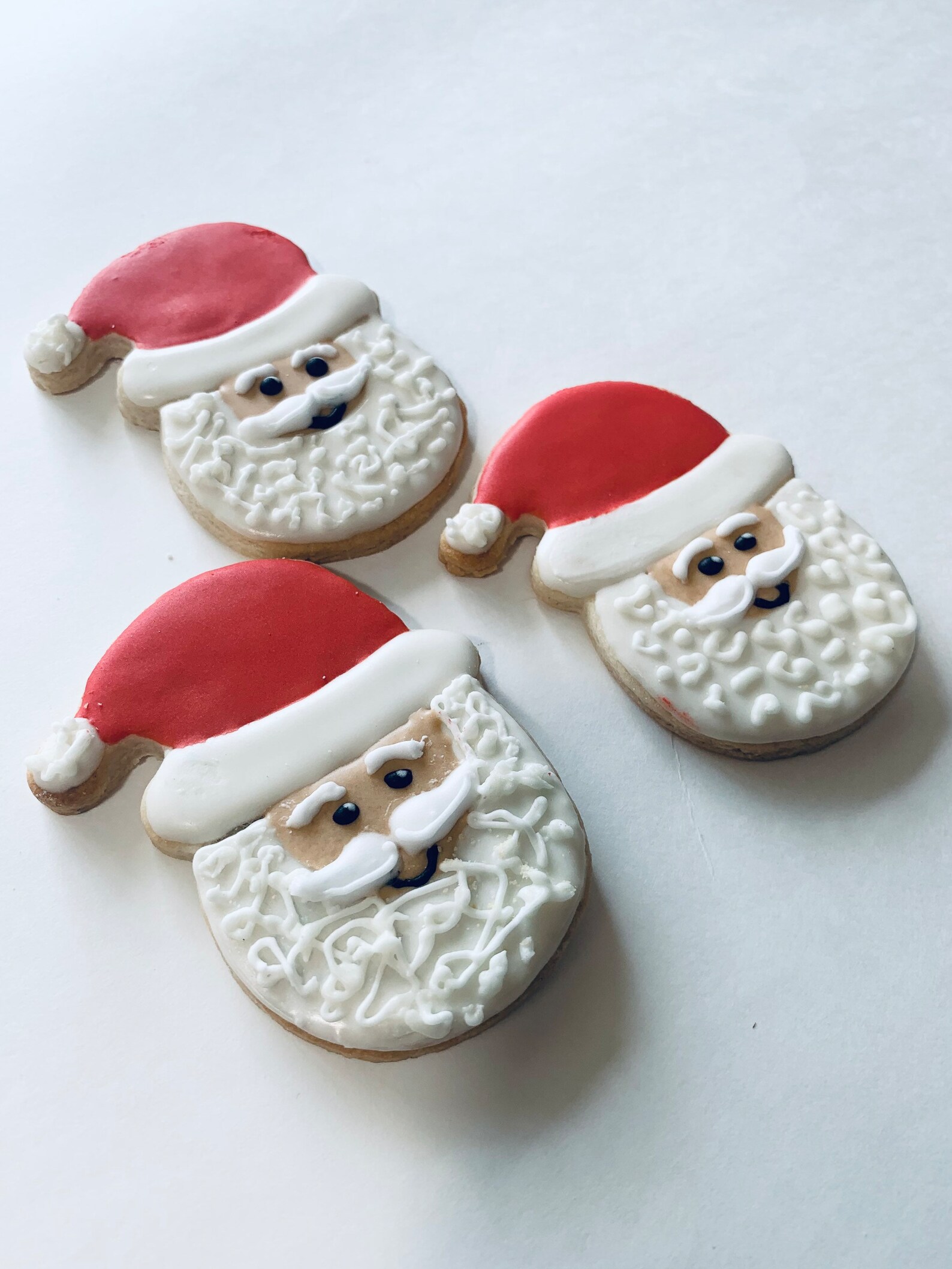 Santa Claus Sugar Cookies, Christmas Cookies, Holiday Cookies - Etsy