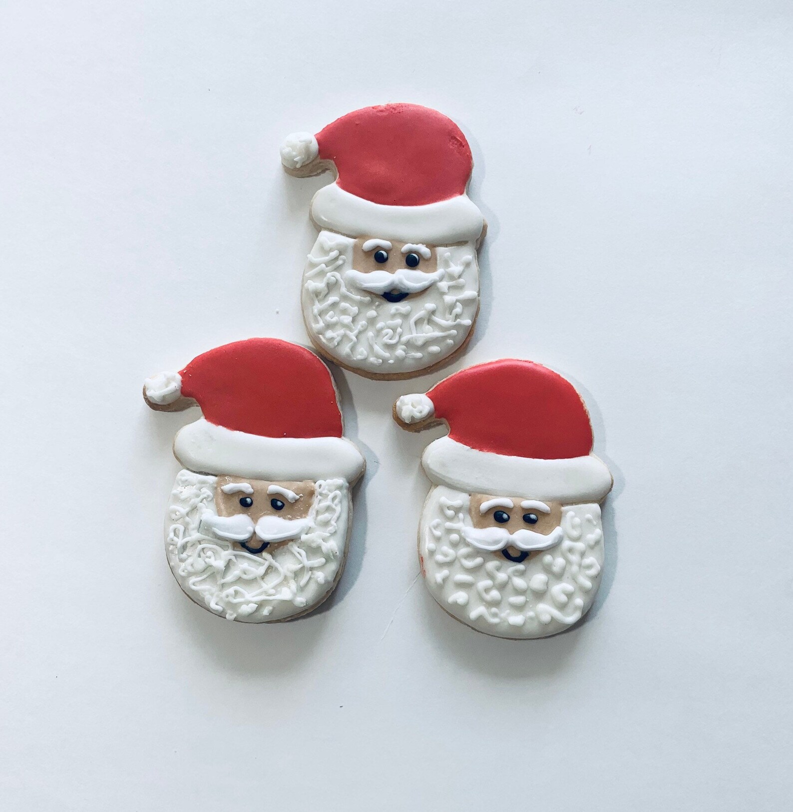 Santa Claus Sugar Cookies, Christmas Cookies, Holiday Cookies - Etsy