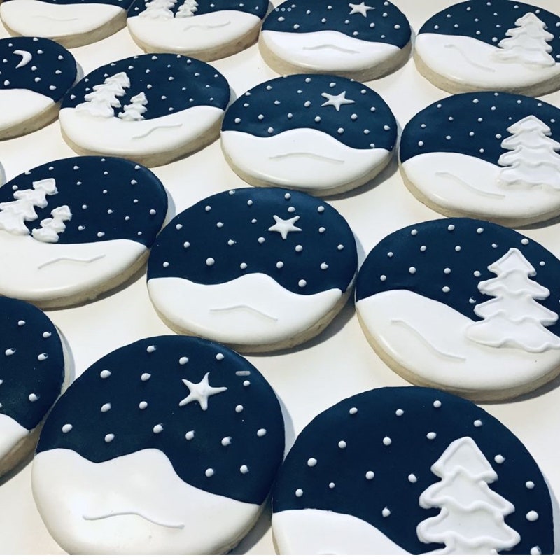 Winter Cookie - Etsy