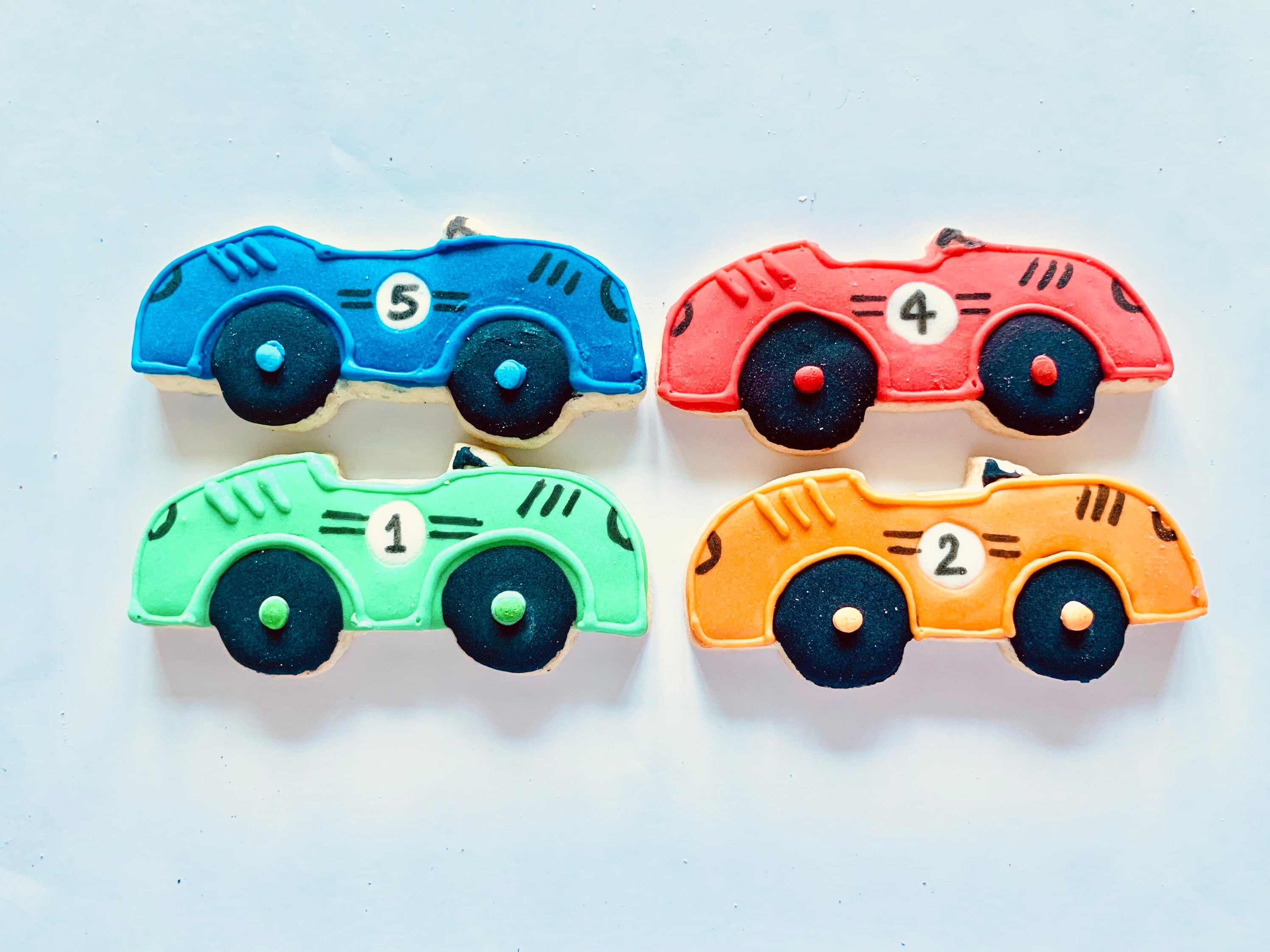 Race Car Birthday Cookies, Baby Shower Race Car Cookies, Formula 1 Car ...