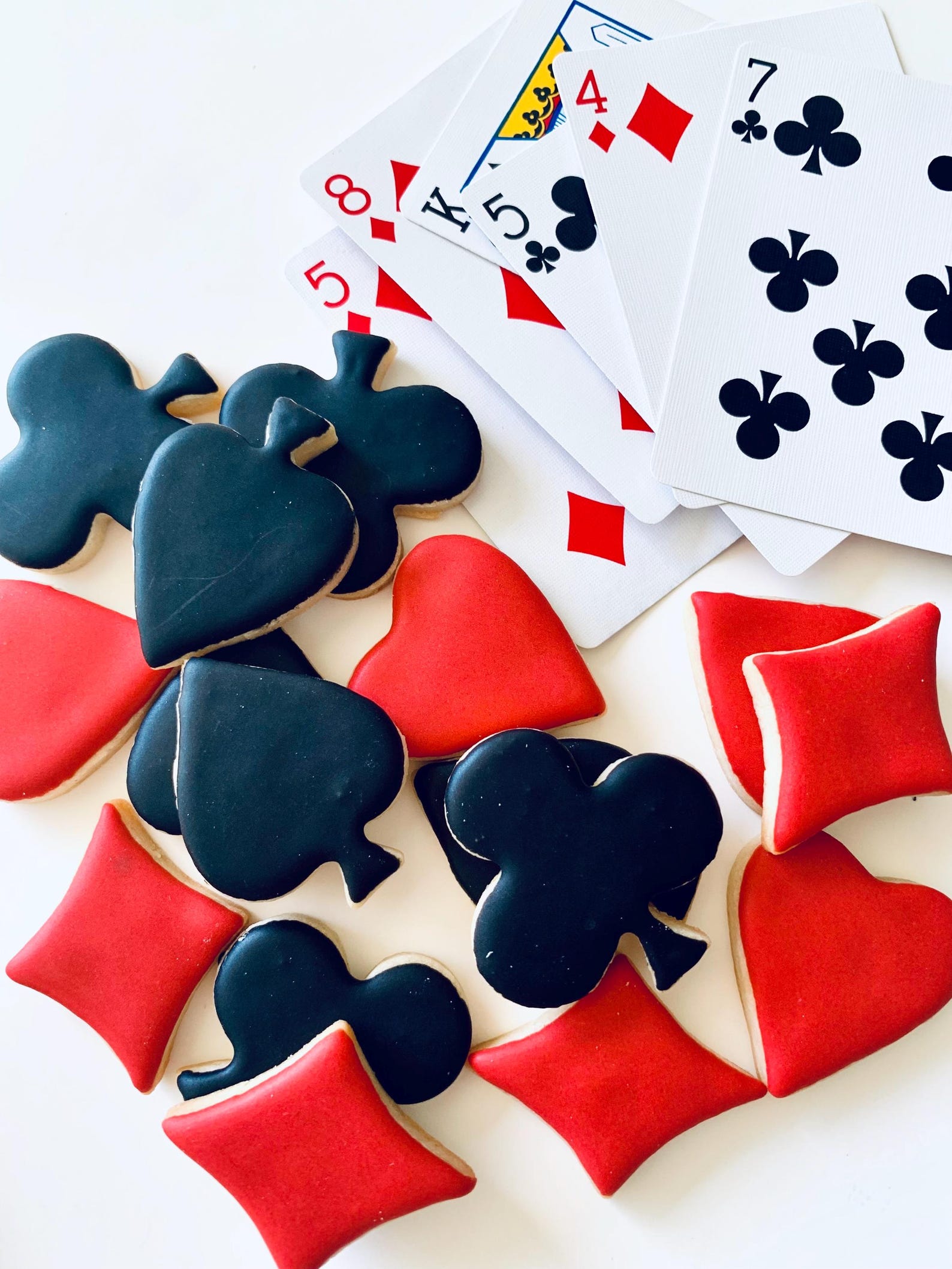 Poker Party Treats, Casino Night Sugar Cookies, Card Game, Winner ...