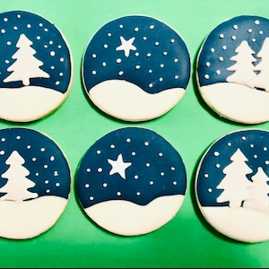 Winter Night Sugar Cookies, Winter Love, Quietness of Winter, Christmas ...