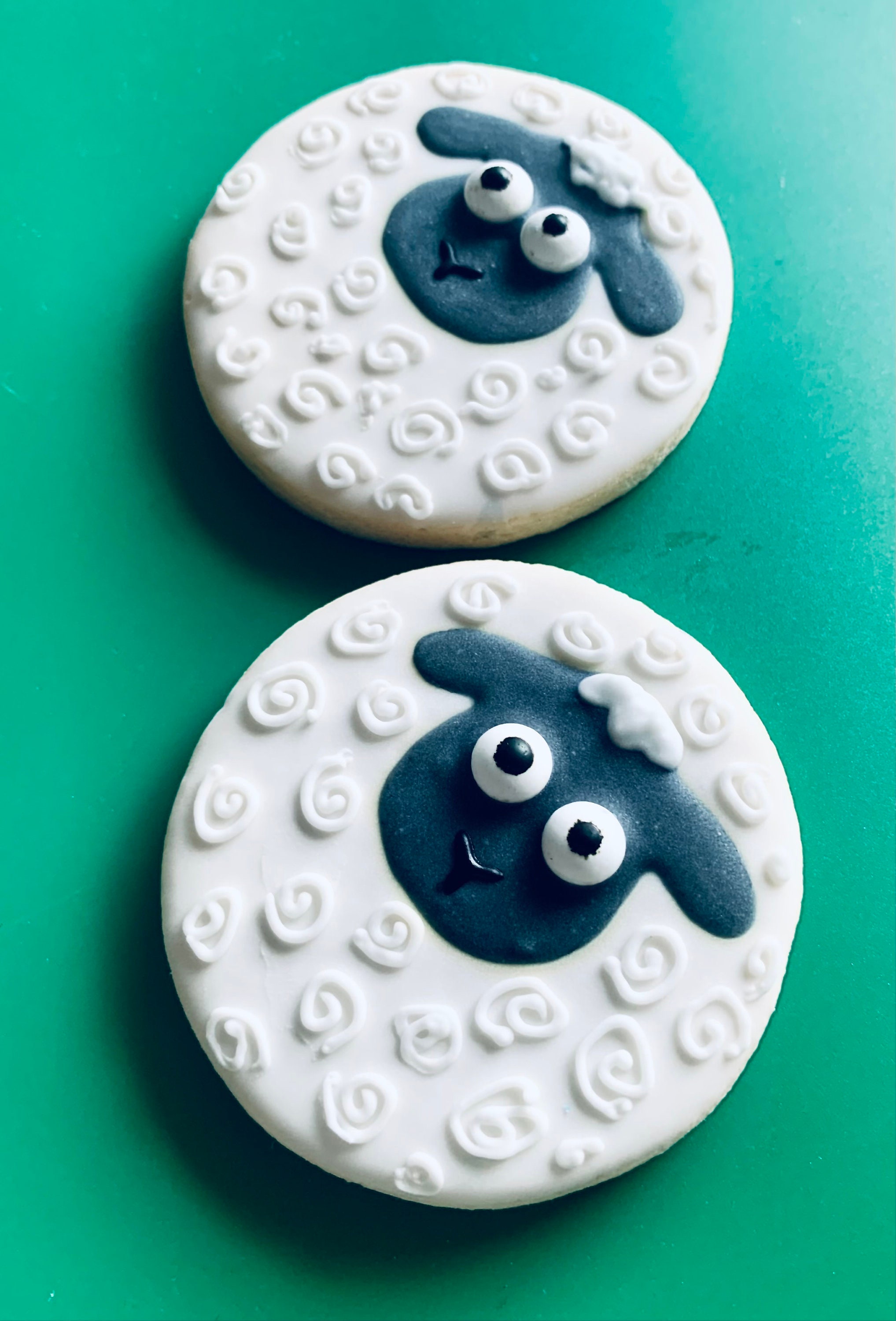 Sheep Decorated Sugar Cookies, Lamb Cookies, Easter Cookies, Farm ...
