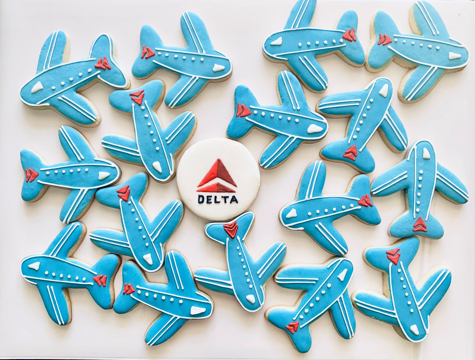 Aviation Airplane Sugar Cookies Pilot Gift Baby Shower - Etsy