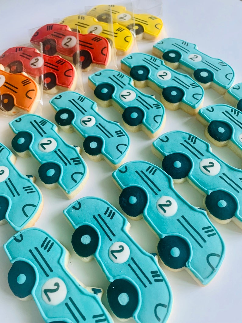 Race Car Birthday Cookies, Baby Shower Race Car Cookies, Formula 1 Car ...