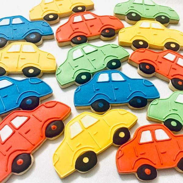 Police Car Cookies - Etsy