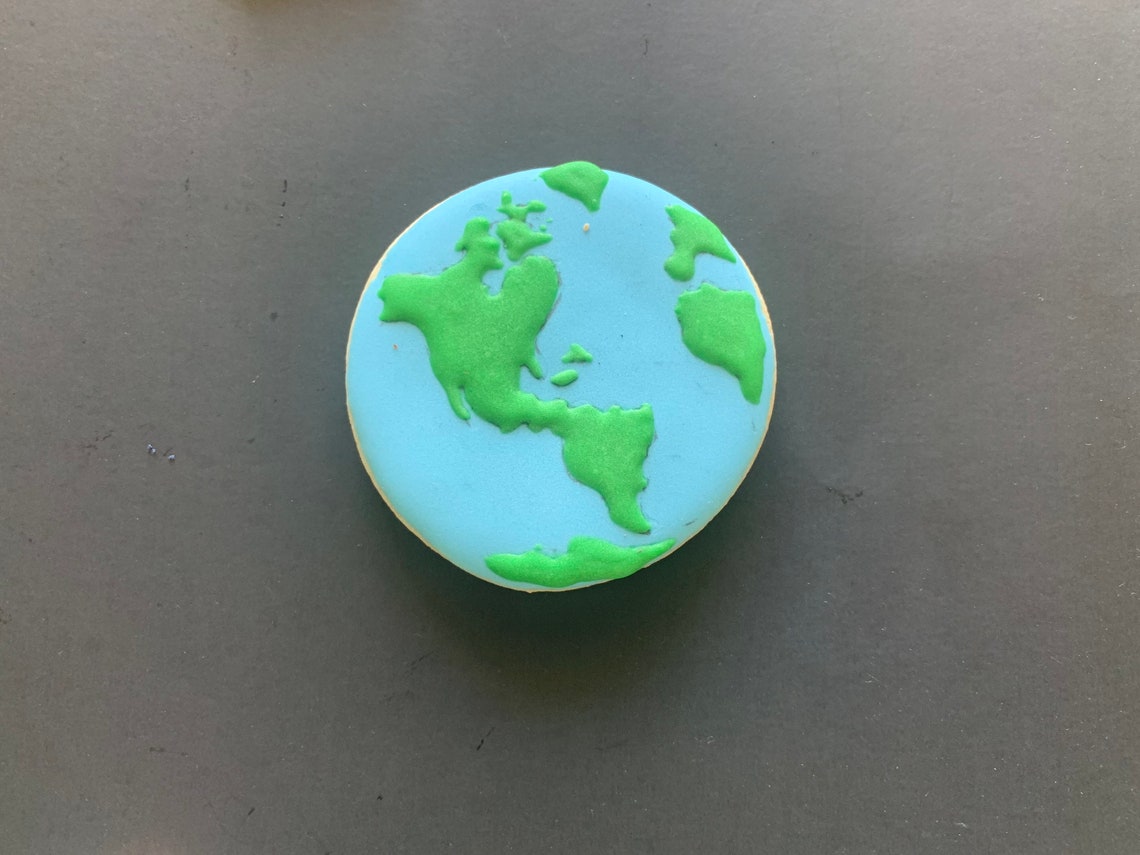 Space Travel Sugar Cookies Astronaut Cookies Earth Cookies - Etsy