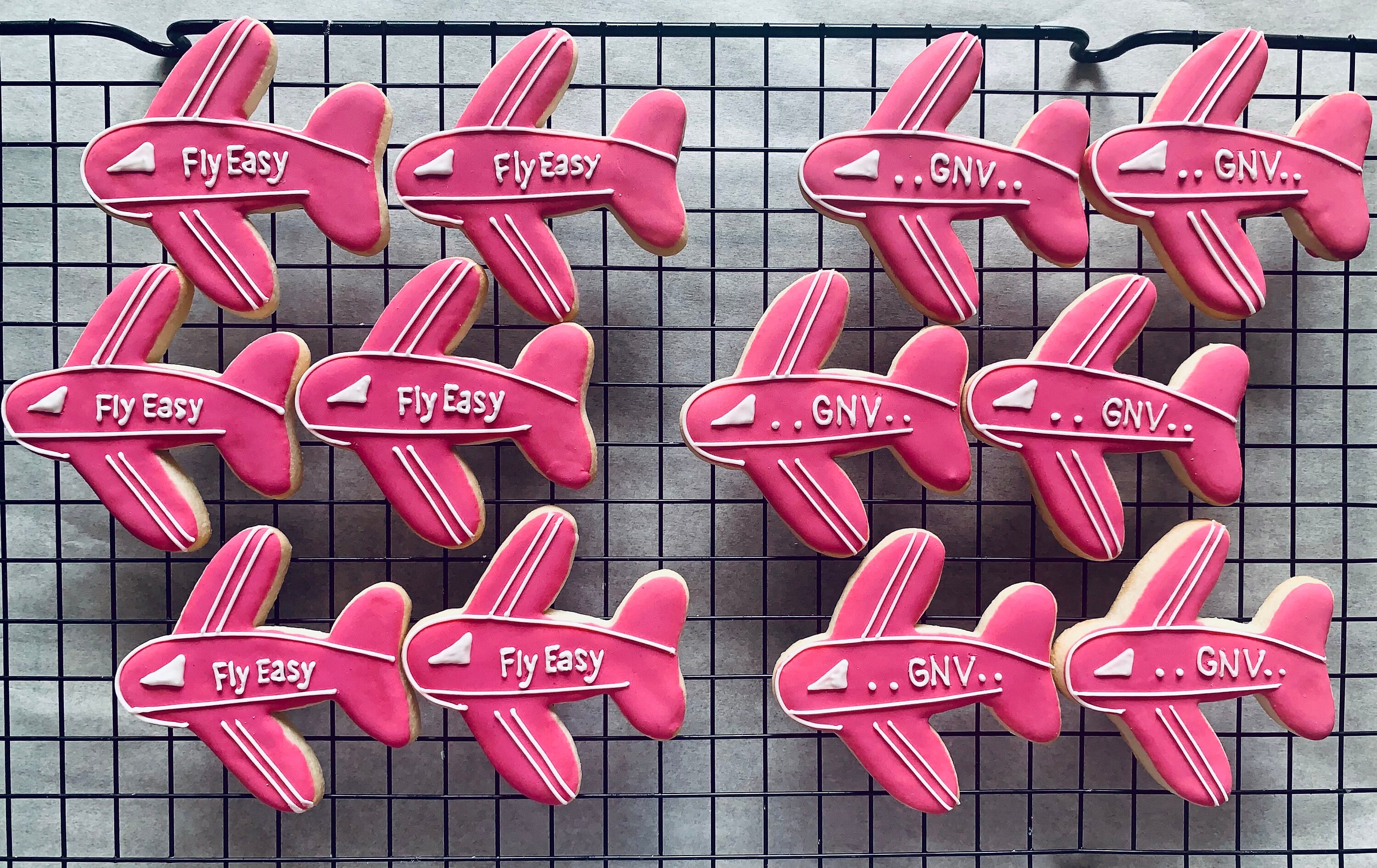 Aviation, Airplane Sugar Cookies, Pilot Gift, Baby Shower, Airplane ...