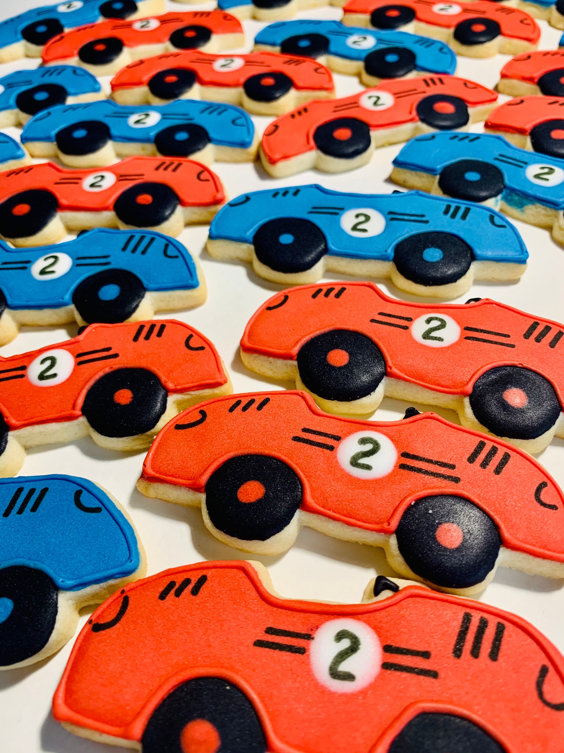 Race Car Birthday Cookies, Baby Shower Race Car Cookies, Formula 1 Car ...