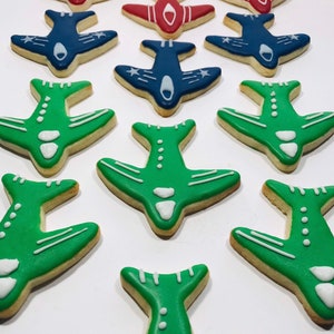 Aviation Airplane Sugar Cookies Pilot Gift Baby Shower - Etsy