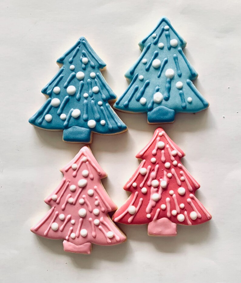 Frosty Season Sugar Cookies, Winter Travel, Forest, Pine Tree, Snowfall ...