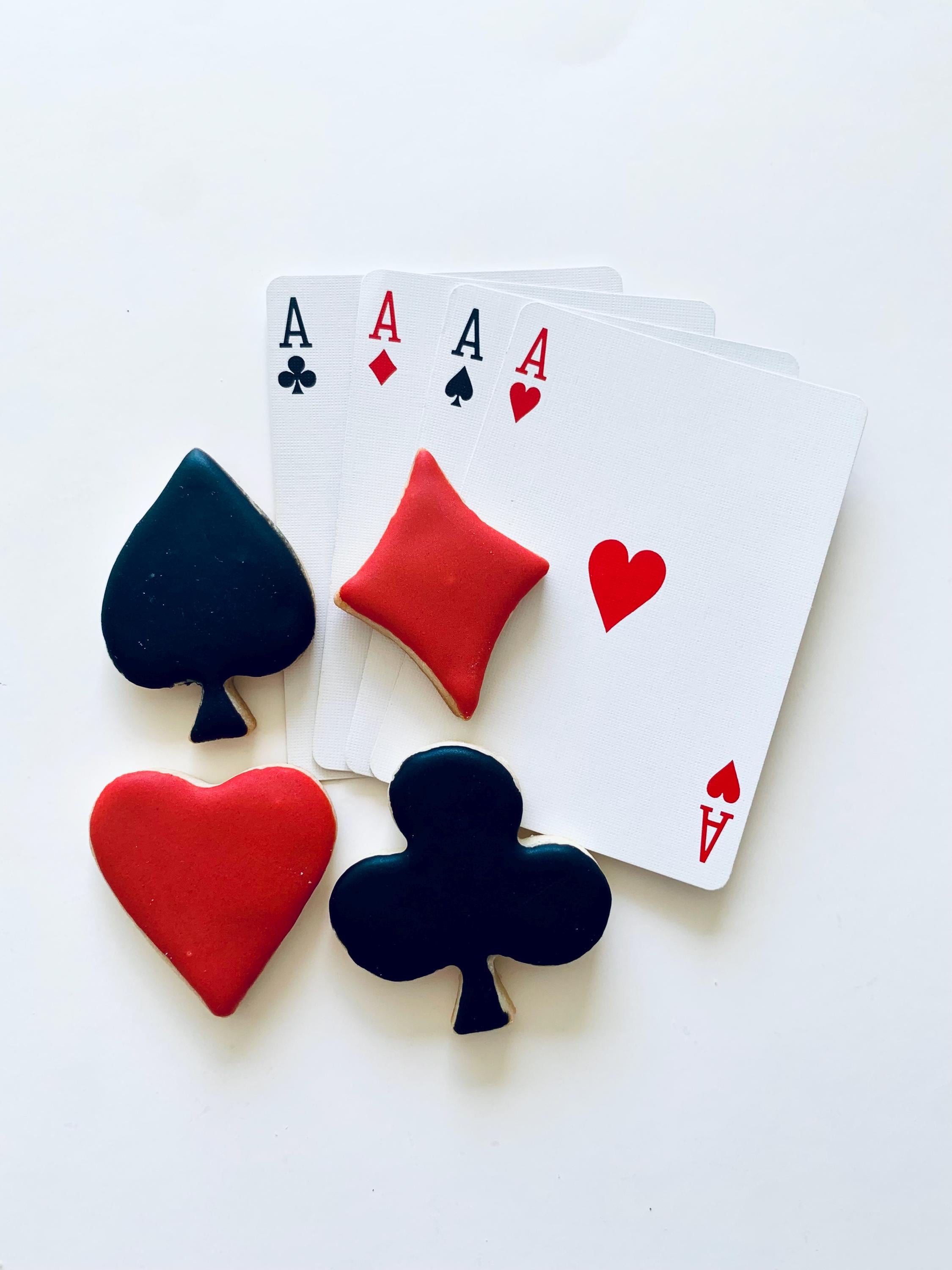 Poker Party Treats, Casino Night Sugar Cookies, Card Game, Winner ...