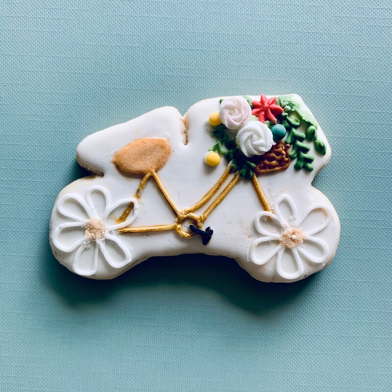 Bicycle Cookies - Etsy