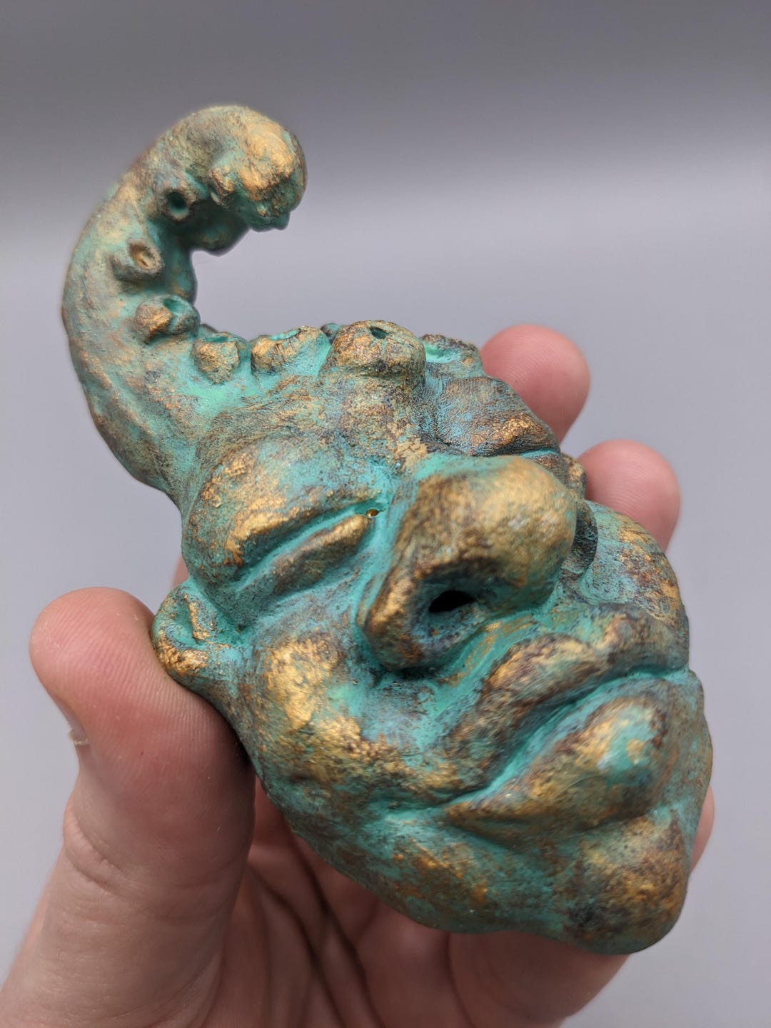 The Atlantis Artefact Series - Paper Mache Magnet Tentacle Idol Tribal ...