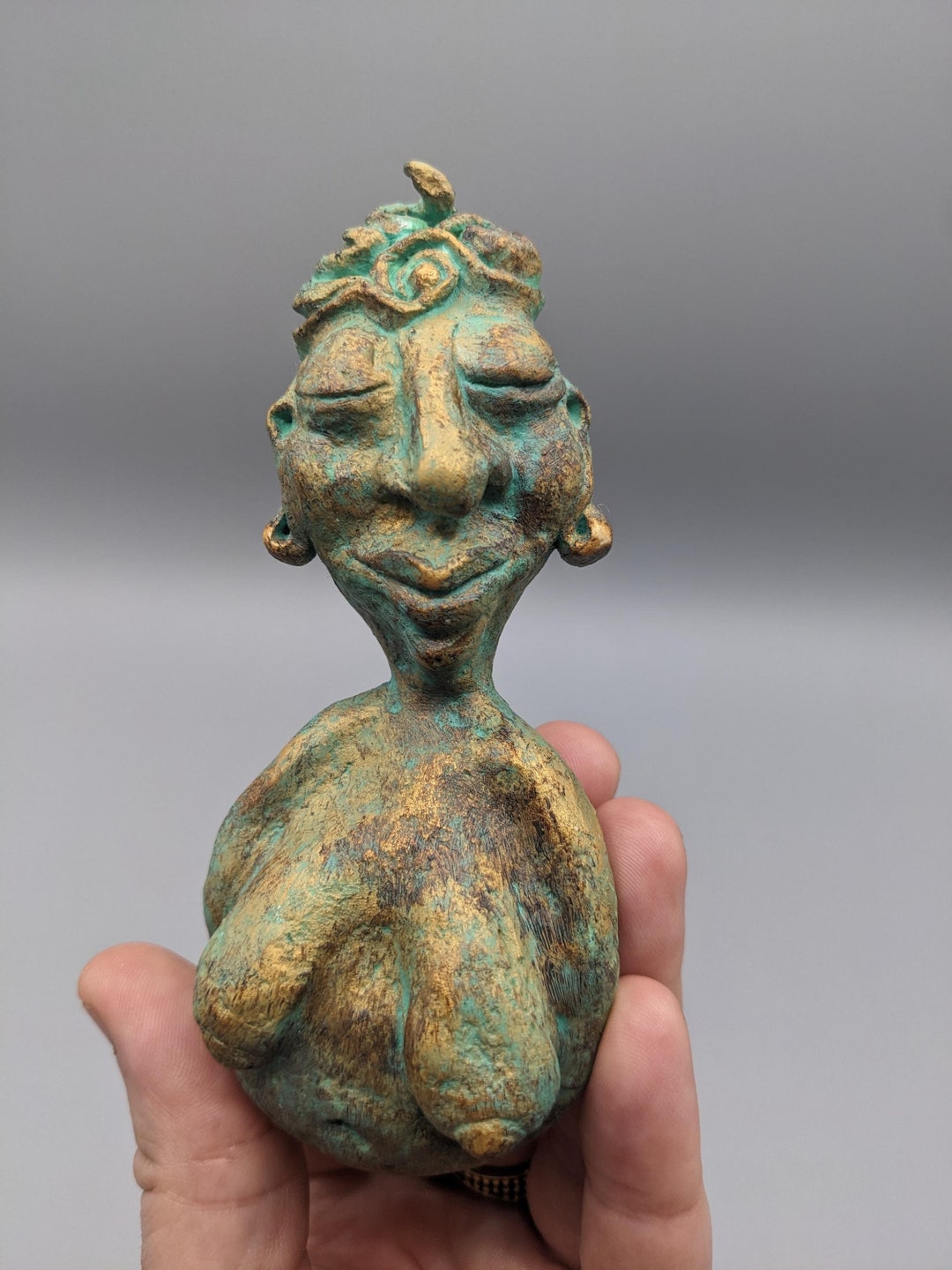 The Atlantis Artefact Series Paper Maché Goddess of Self Love Figurine ...