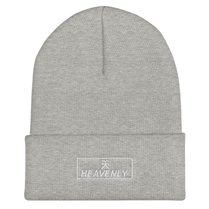 Heavenly Japanese Kanji Embroidered Cuffed Beanie - Etsy