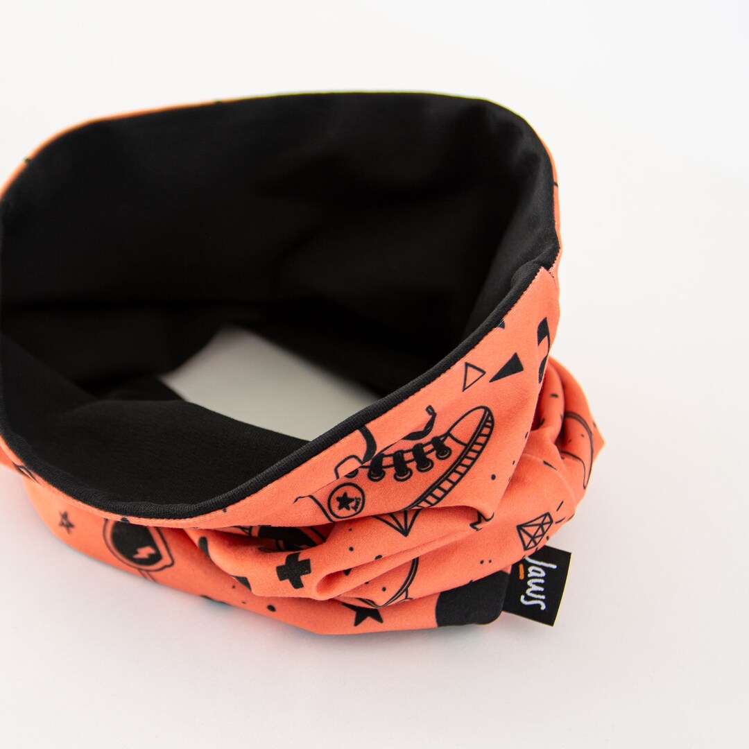 Spring Punk SCARF CORAL - Etsy