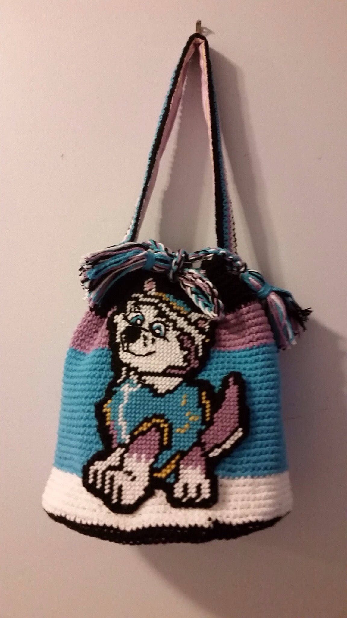 Themed Crocheted Bogo Lined Bag - Etsy