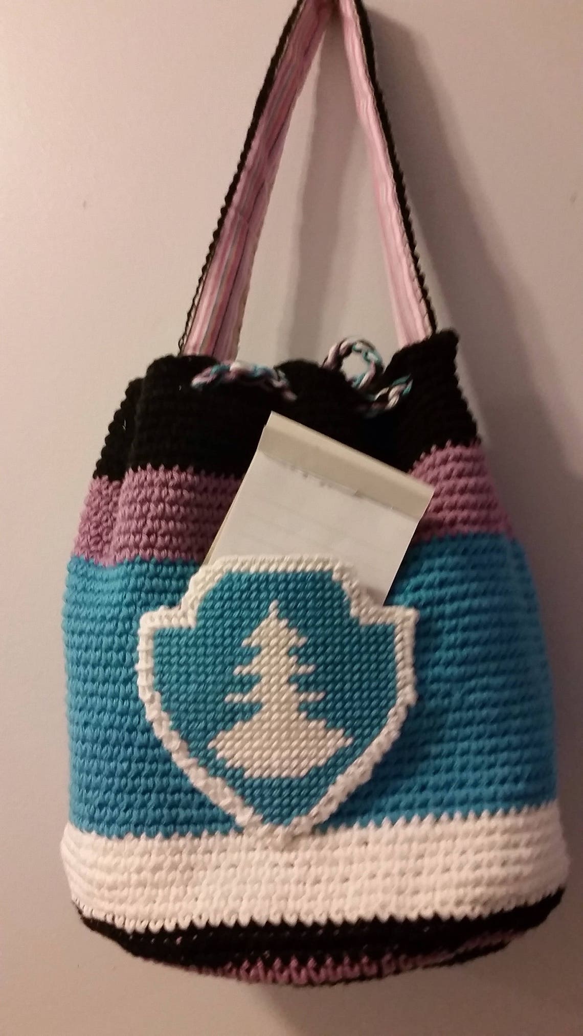 Themed Crocheted Bogo Lined Bag - Etsy