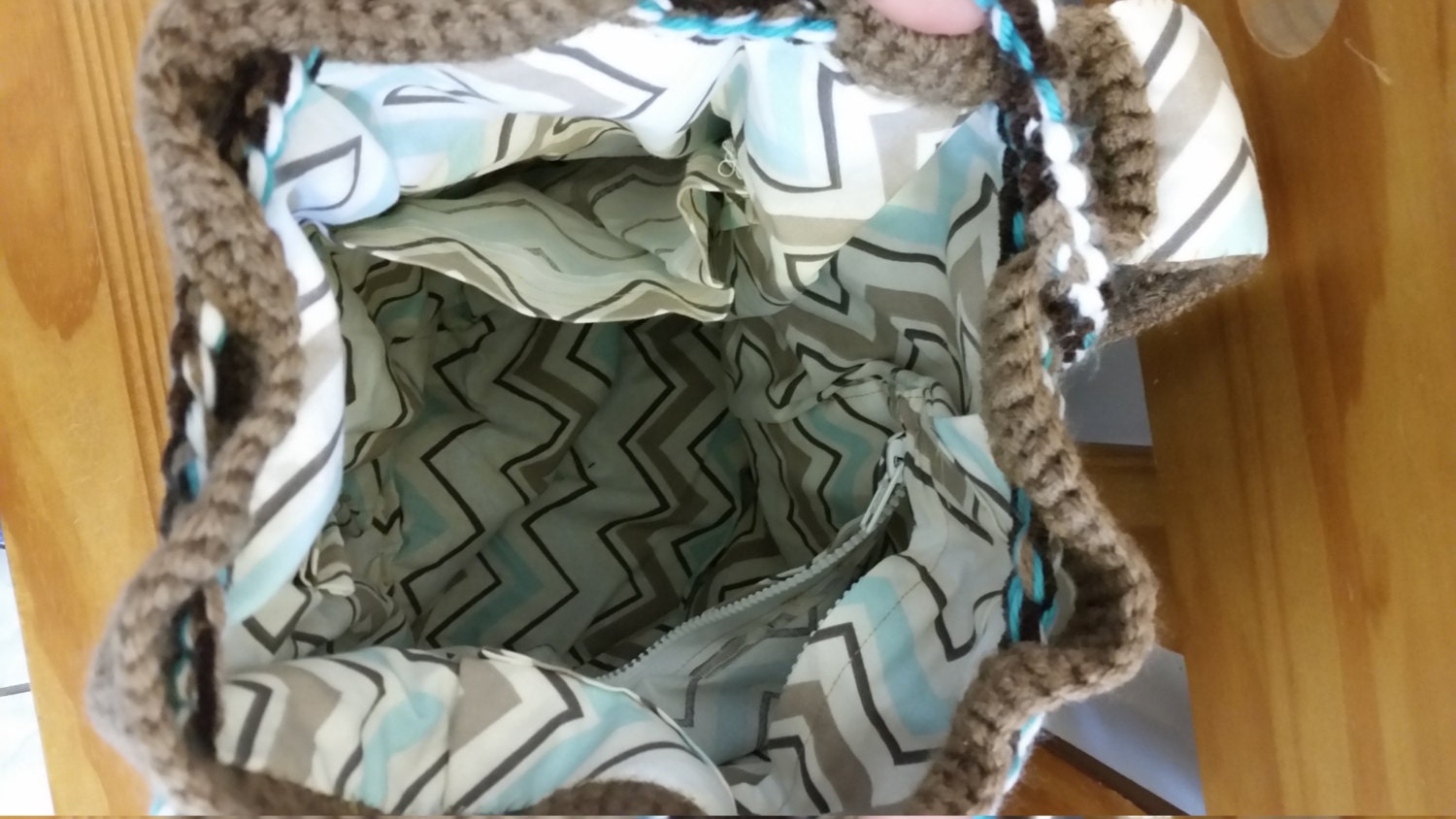 Brown and Patterned Bogo Style Bag - Etsy