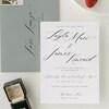 Modern Wedding Invitation | Simple Invitation | Minimalistic Wedding ...