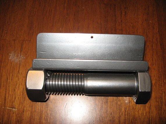 6 L Hex Bolt Business Card Holder Black Chrome - Etsy