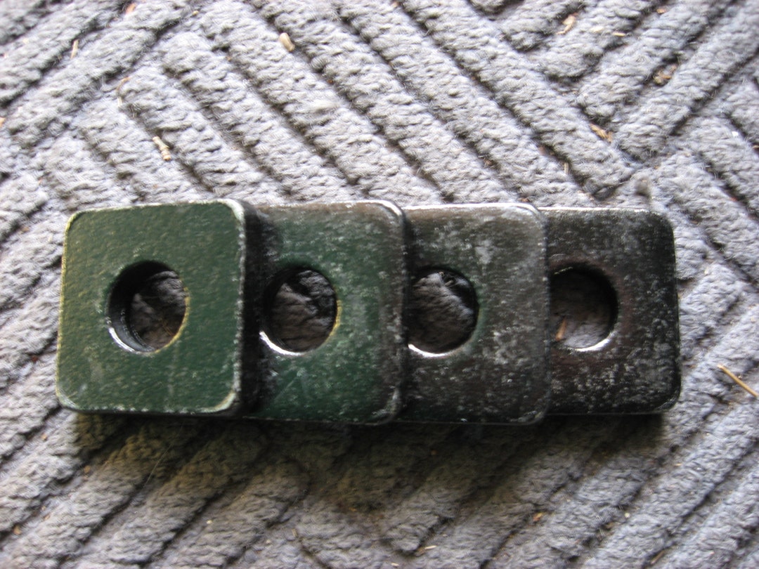 1/2" Square HD Steel Washers - Etsy