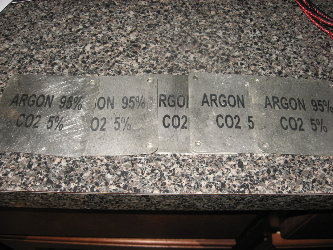 Vintage Industrial Welders Gas Signs, 3"x3" - Etsy