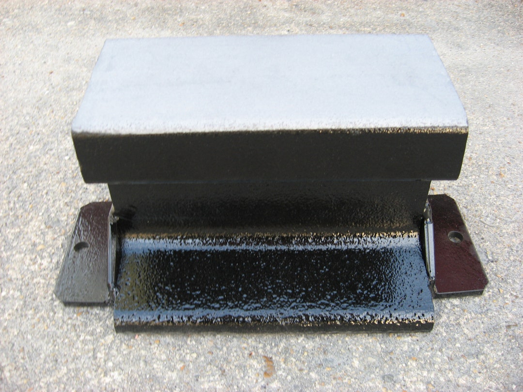 4x8" Steel RR Bench Anvil - Etsy