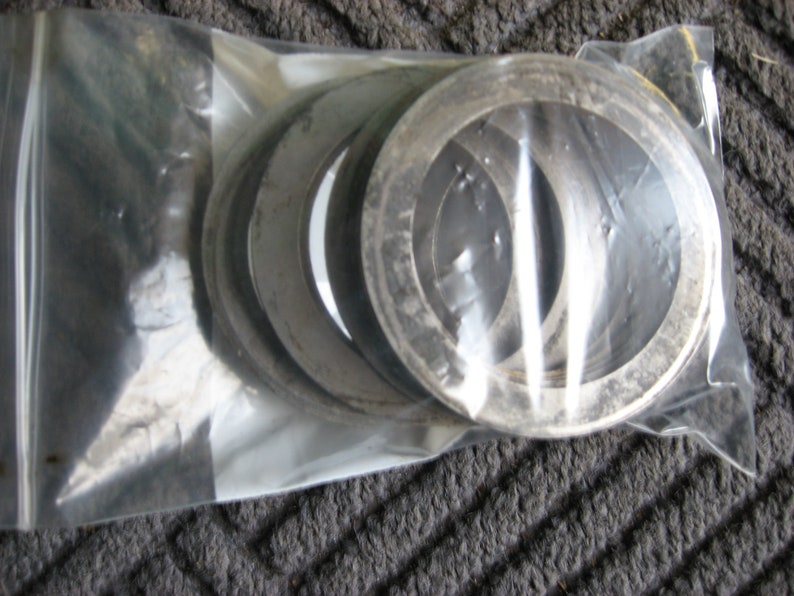 Large Diameter Steel Washers, Lot - Etsy