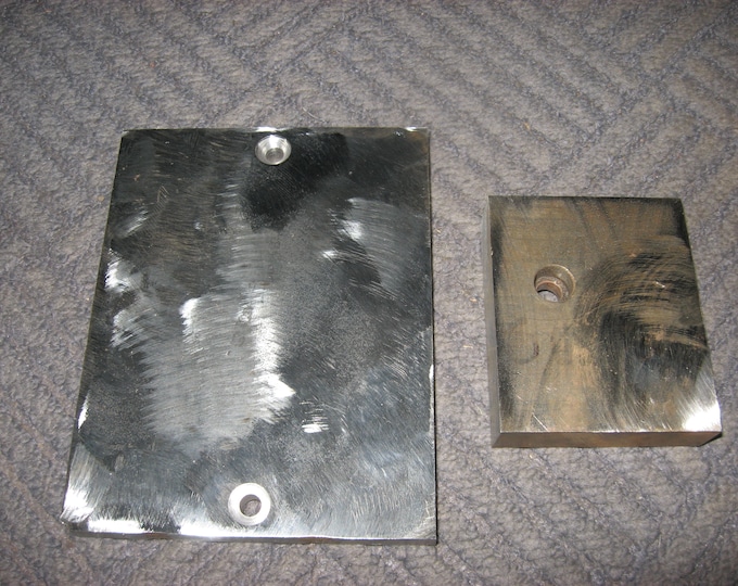 6 X 4 Steel Jewelers Bench Plate With Bench Block - Etsy