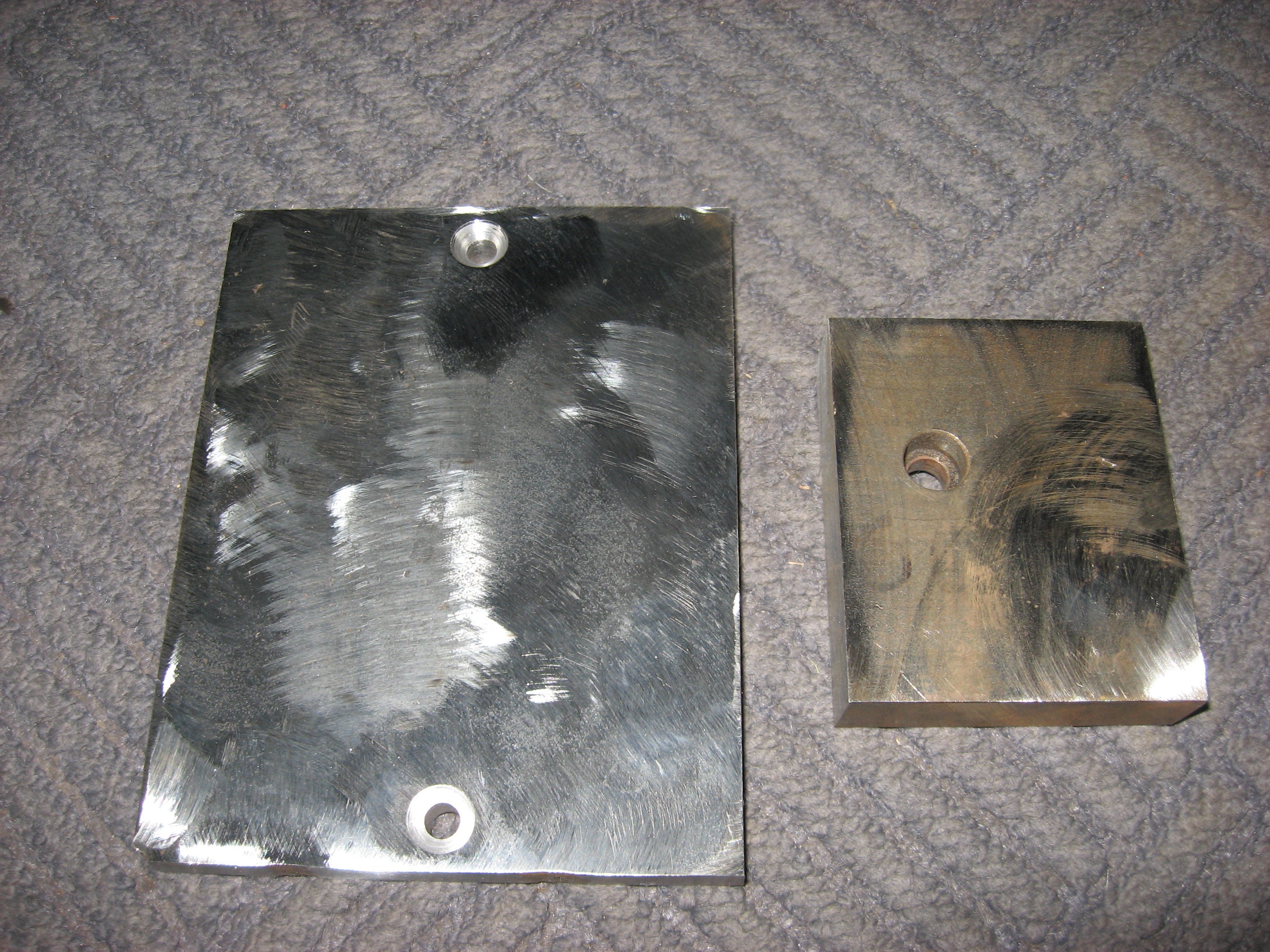 6 X 4 Steel Jewelers Bench Plate With Bench Block - Etsy