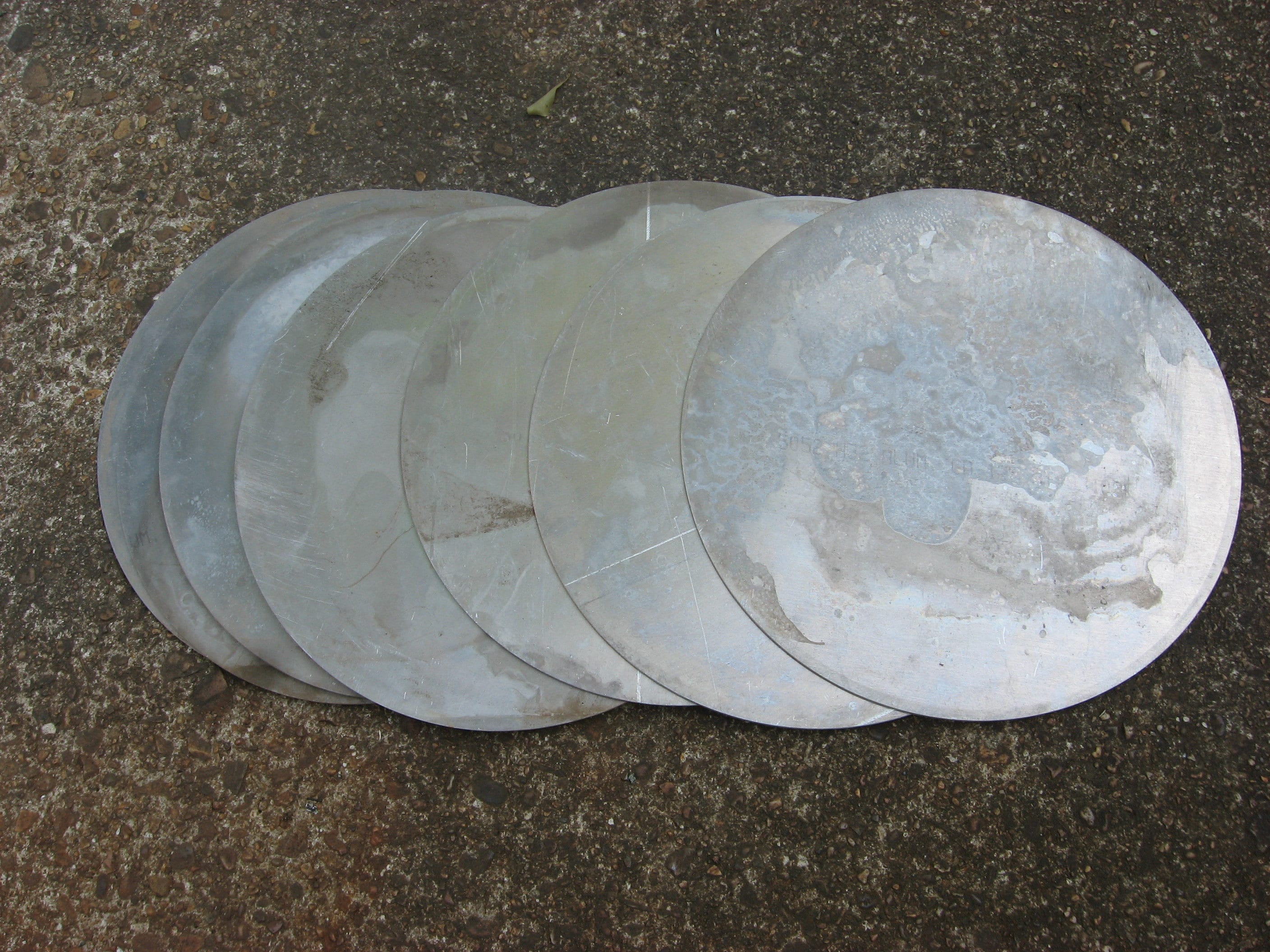 15" Aluminum Discs for Clock Face Blanks - Etsy
