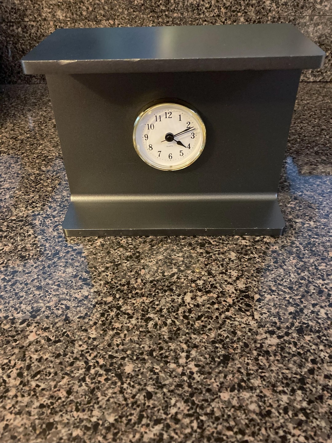6" Tall I-beam Desk Clock - Etsy