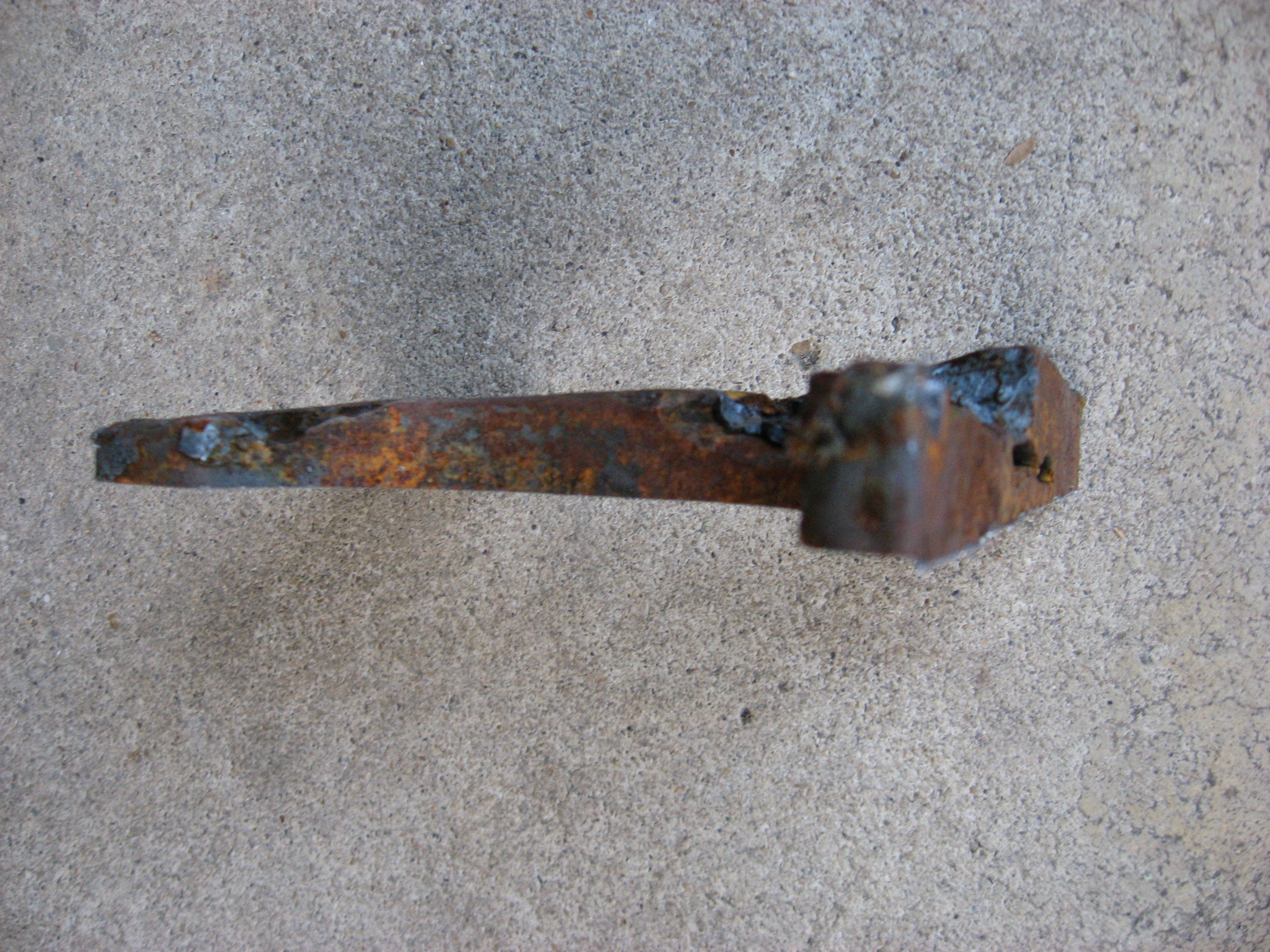 Crane Rail Track Remnant, Wide Head - Etsy