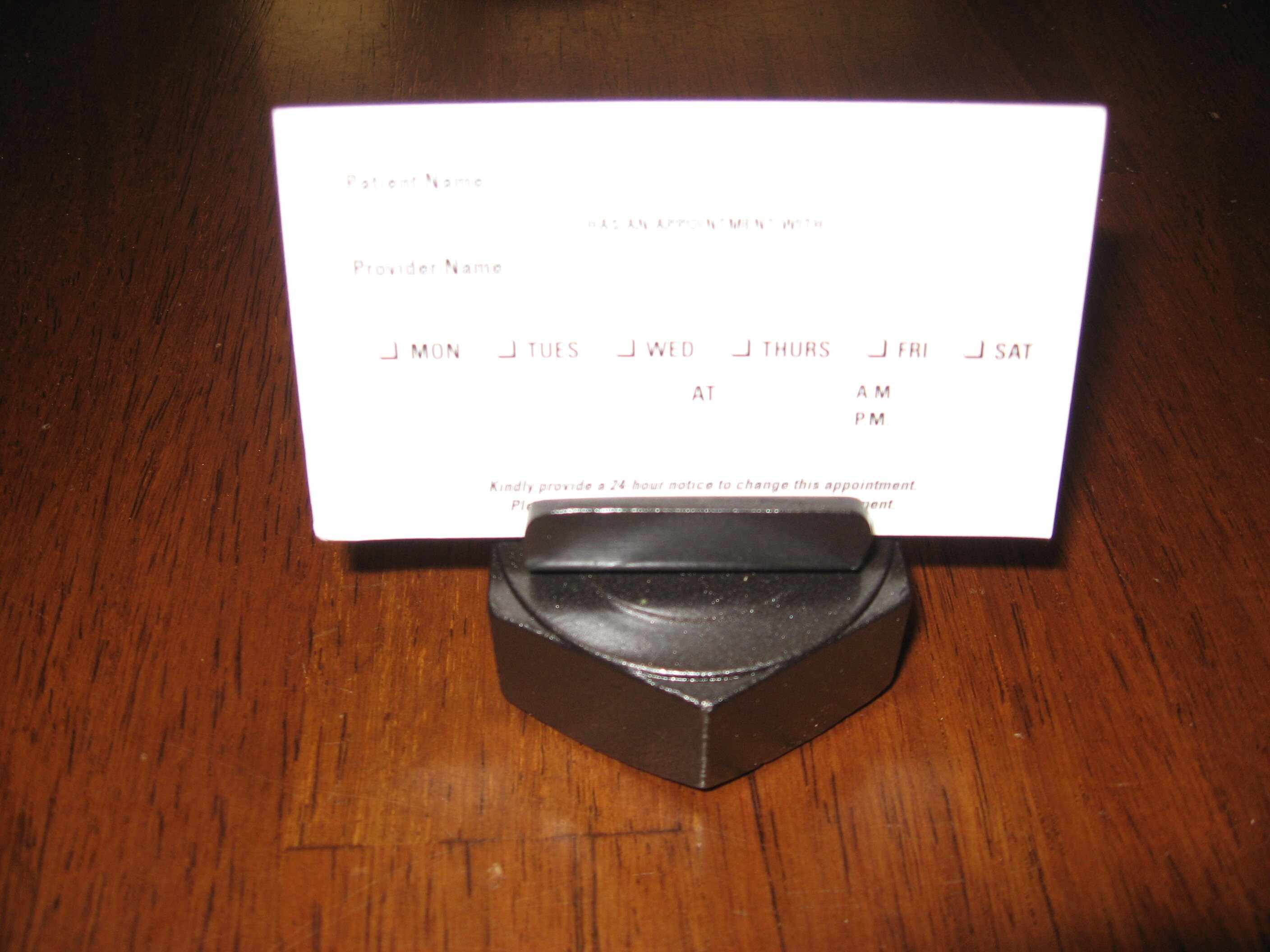 Bolt Head Business Card Holder - Etsy