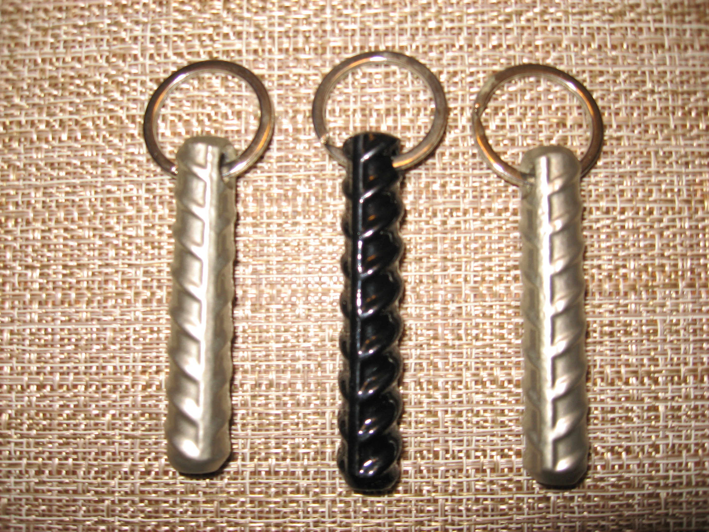 Rebar Keychains - Etsy