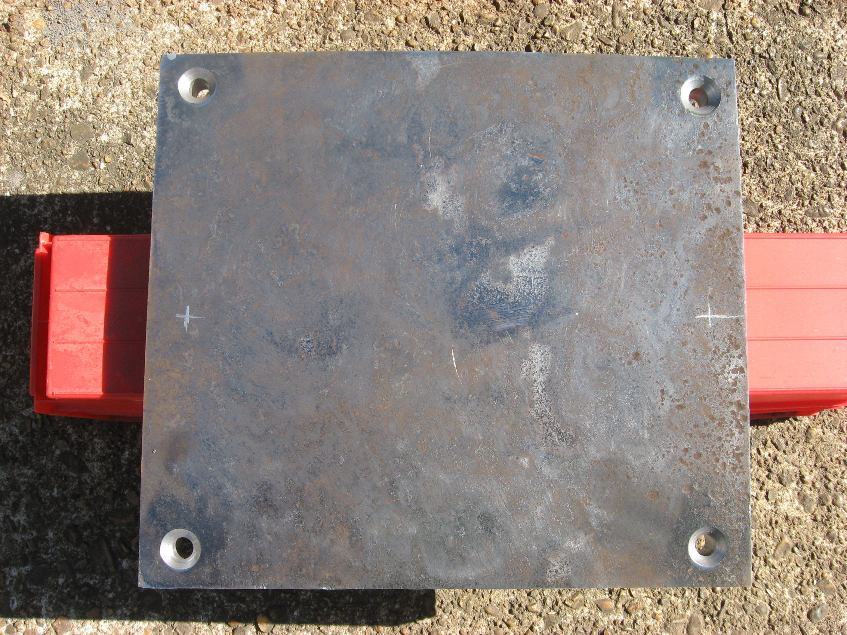 Custom Made Steel Bench Plates/anvil Plates - Etsy