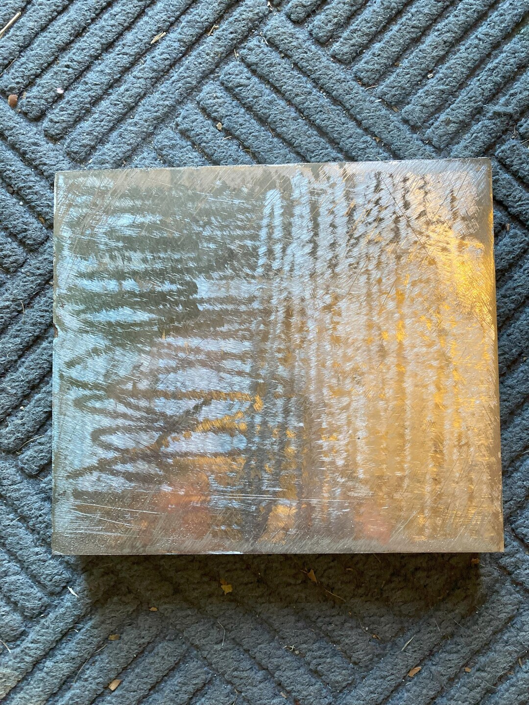 6" X 7" X 1" Steel Bench Plate Anvil - Etsy