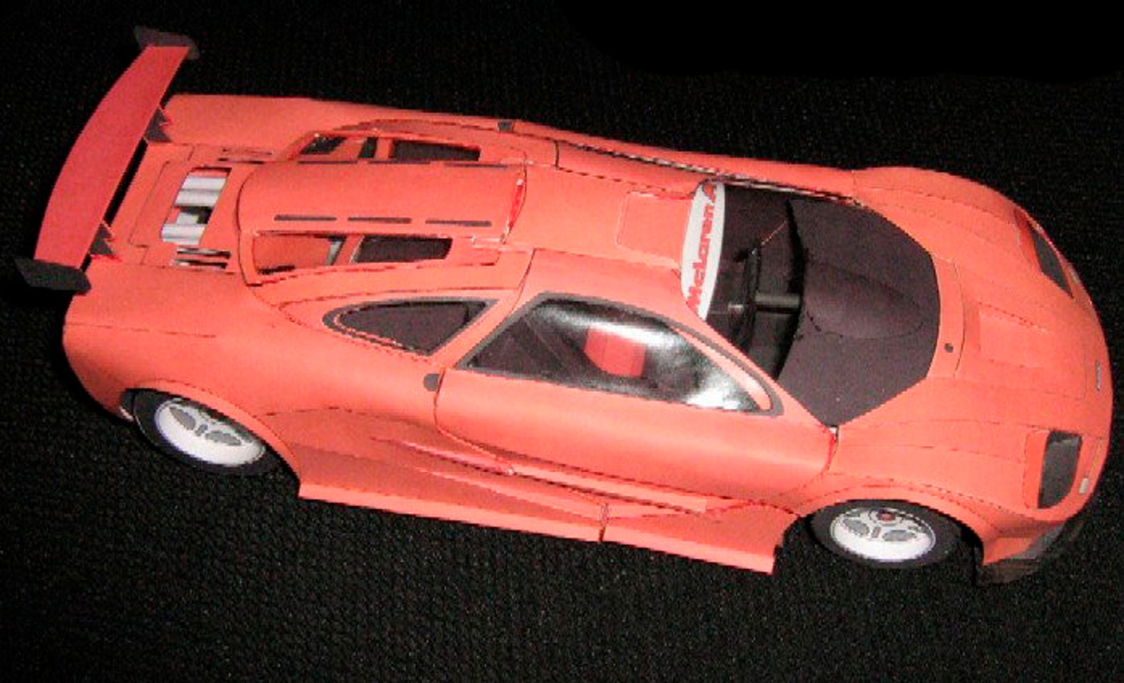 Paper Model Kit Mclaren F1 papercraft 3D Paper Craft Model - Etsy