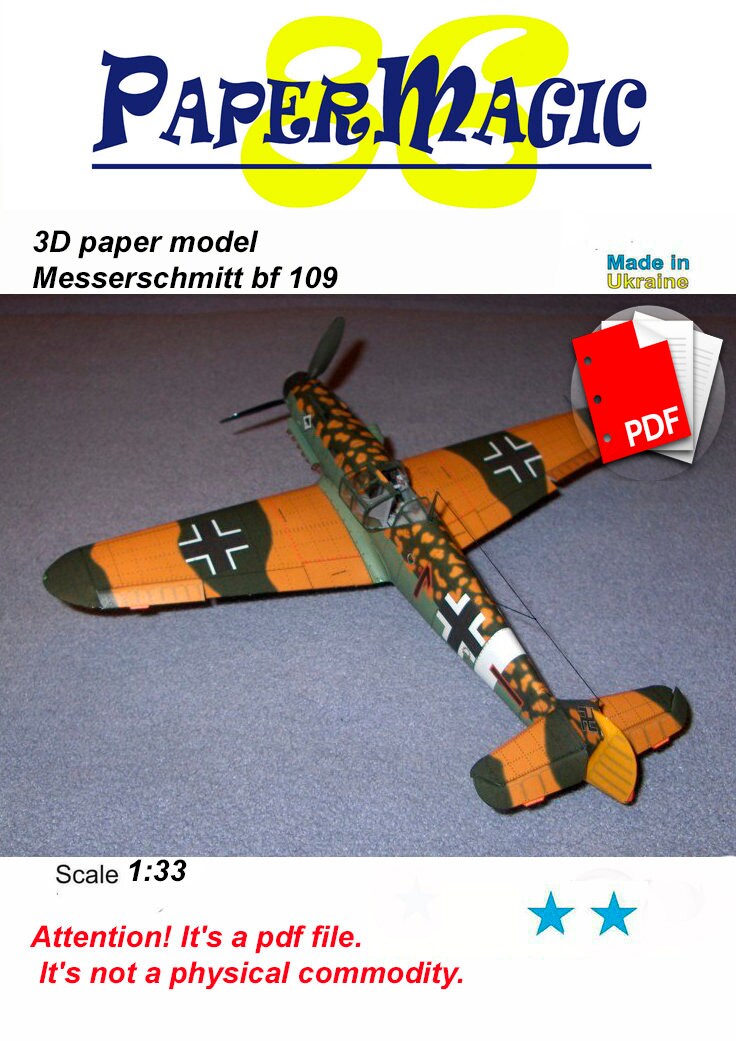 Messerschmitt Bf 109 for sale | Only 2 left at -65%