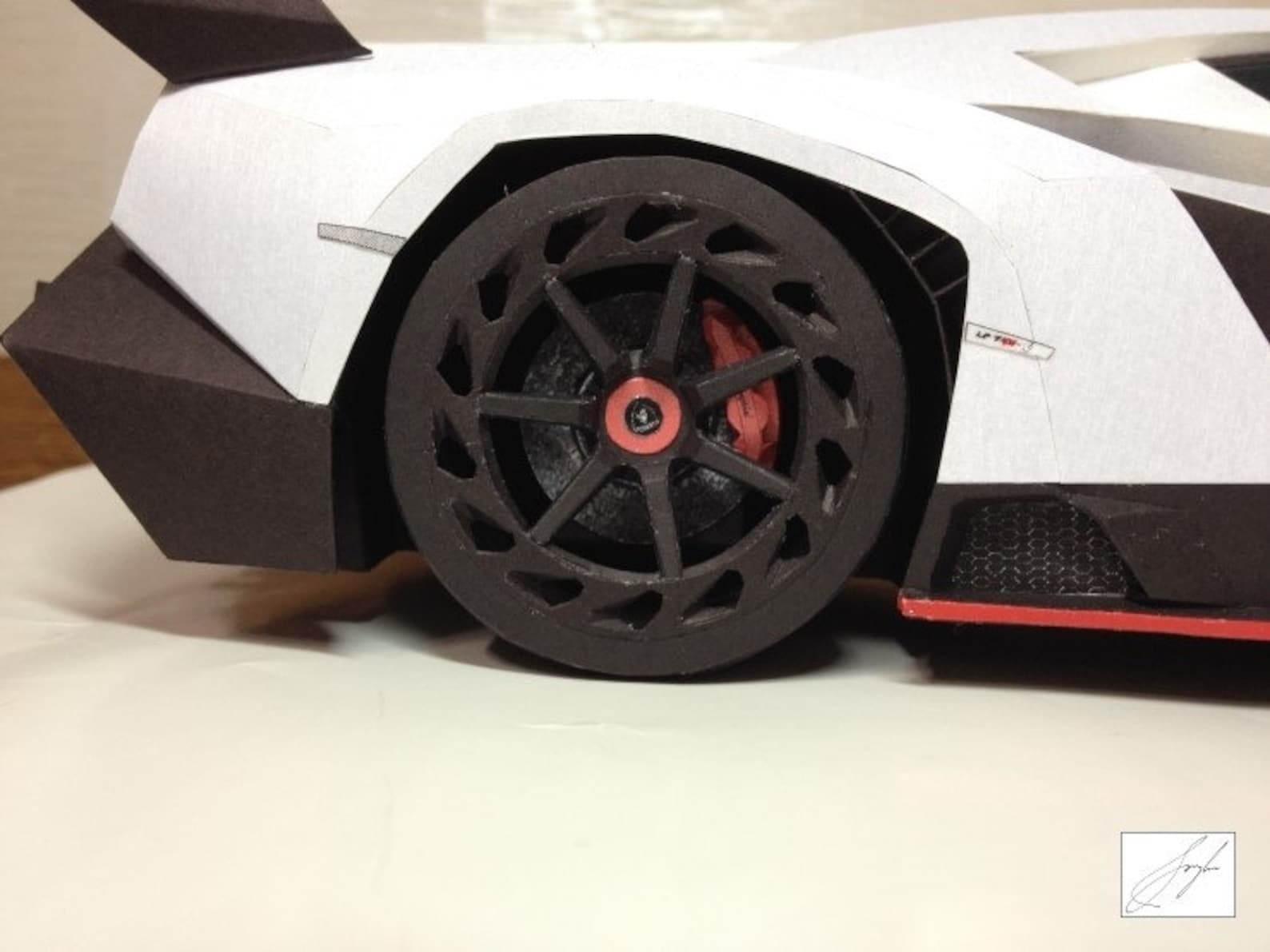 Paper Model Kit Lamborghini Veneno papercraft 3D Paper Craft - Etsy