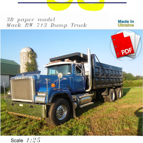 Paper Model Kit - Etsy