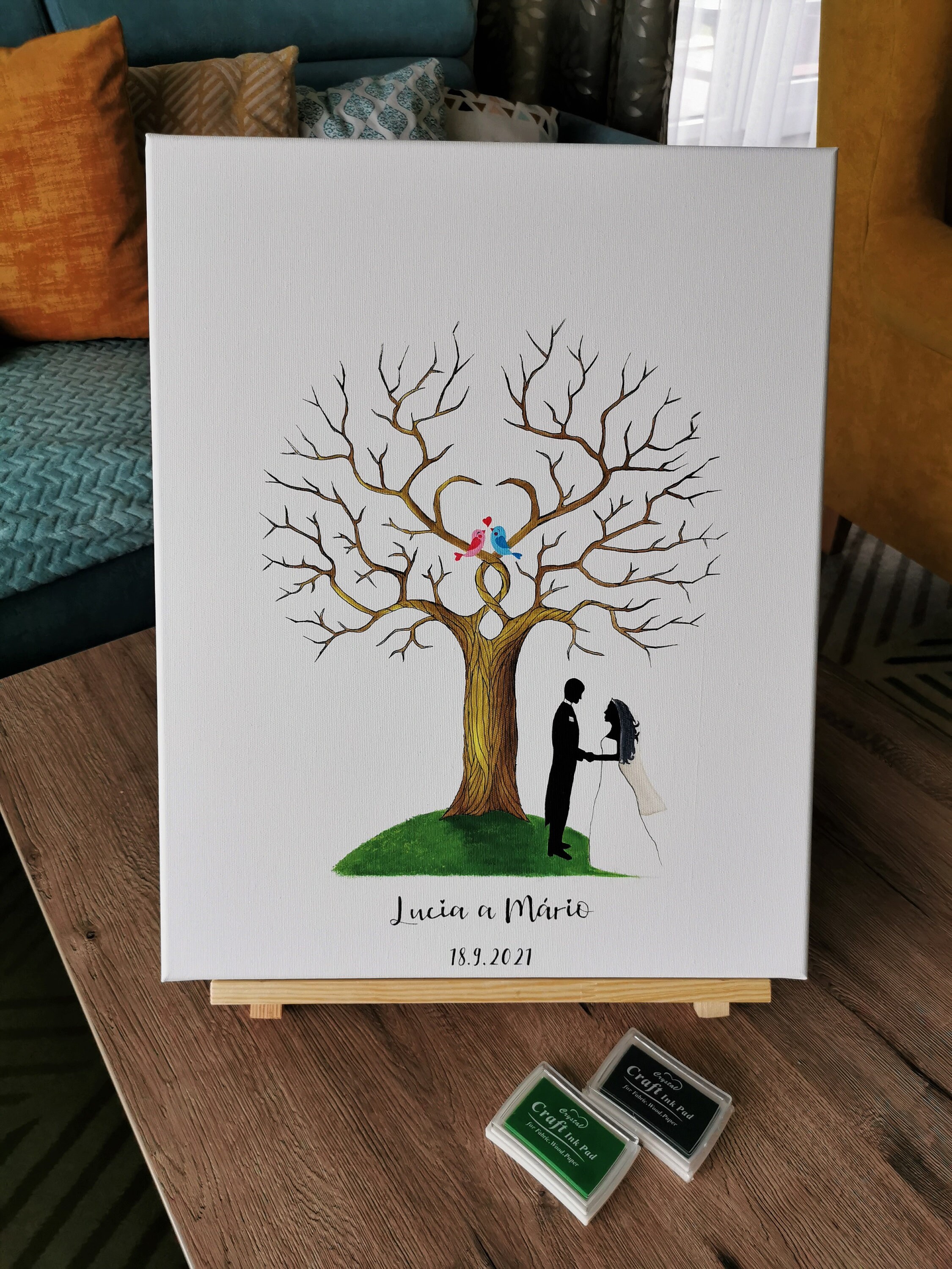 Personalised Wedding Tree 6 - Etsy