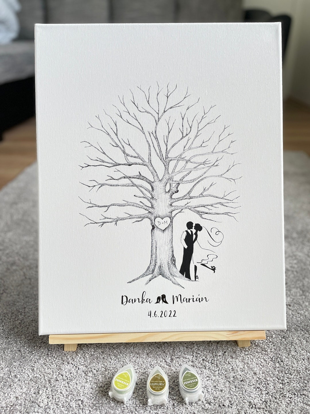 Personalised Wedding Tree 8 - Etsy