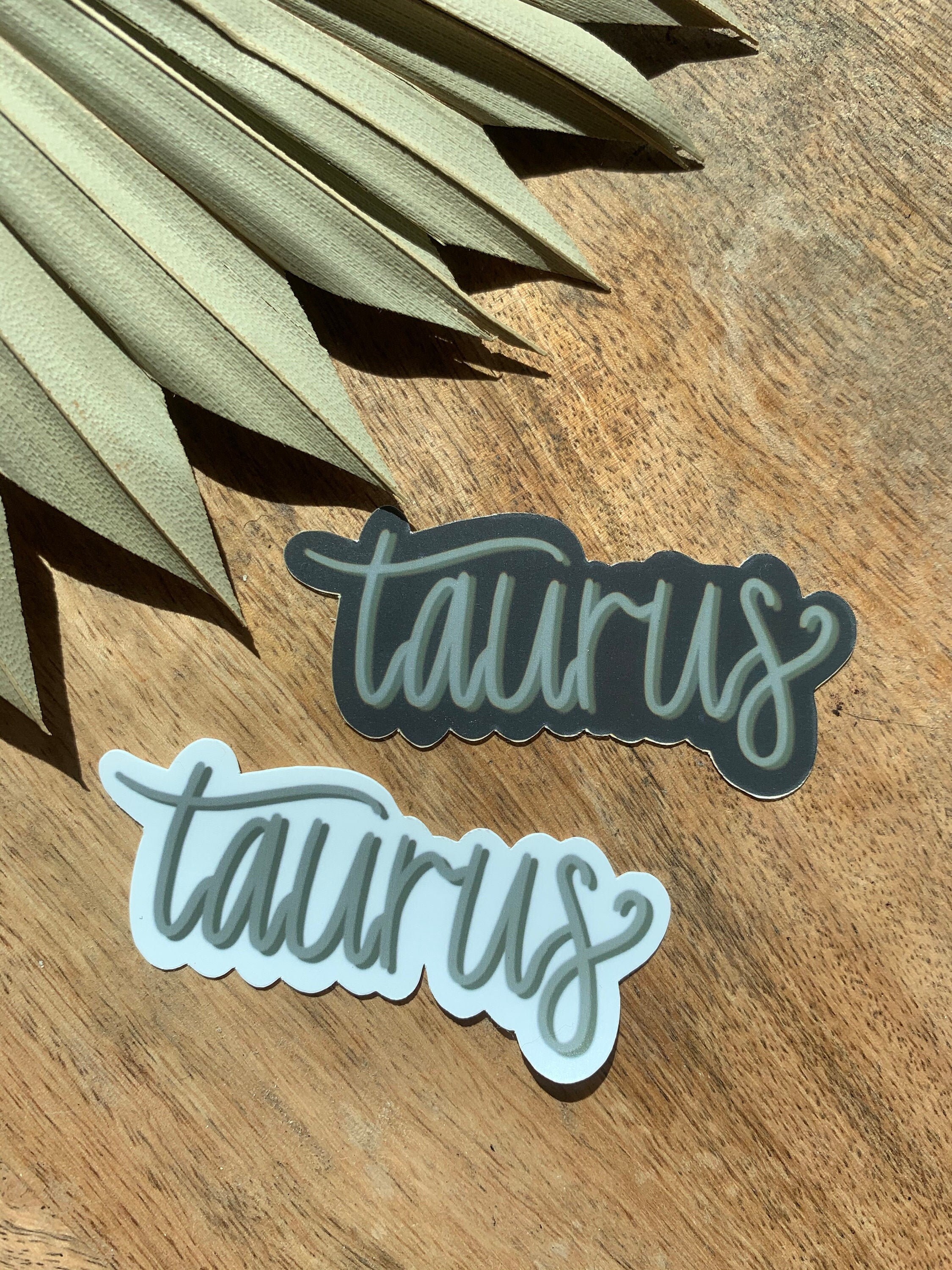 Taurus Sticker Pack of 2 | Etsy