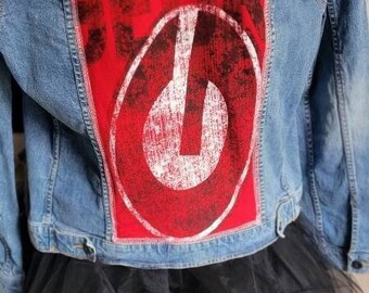 Georgia Bulldogs Denim Jacket - Etsy