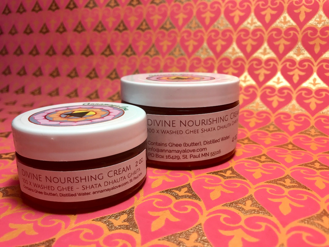 DIVINE Nourishing Cream 100X Washed Ghee (shata Dhauta Ghrita) - Etsy
