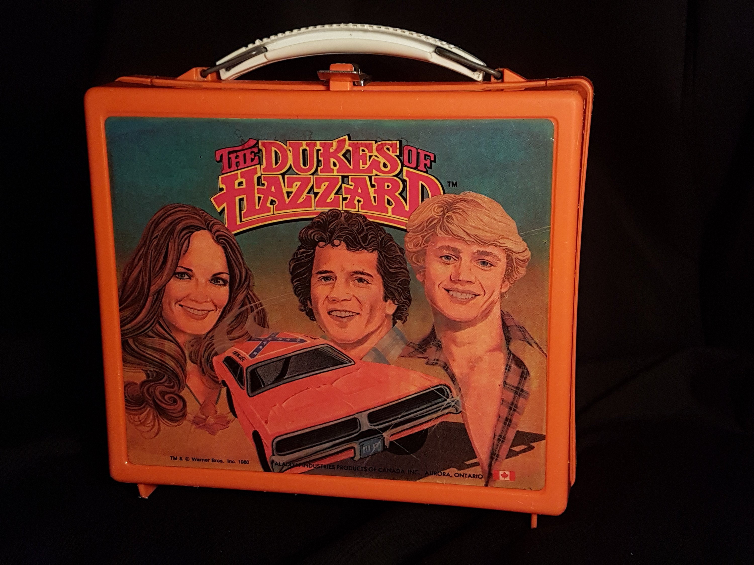 Rare Canadian Dukes of Hazzard Plastic Lunch Box Aladdin, Rare Dukes of ...