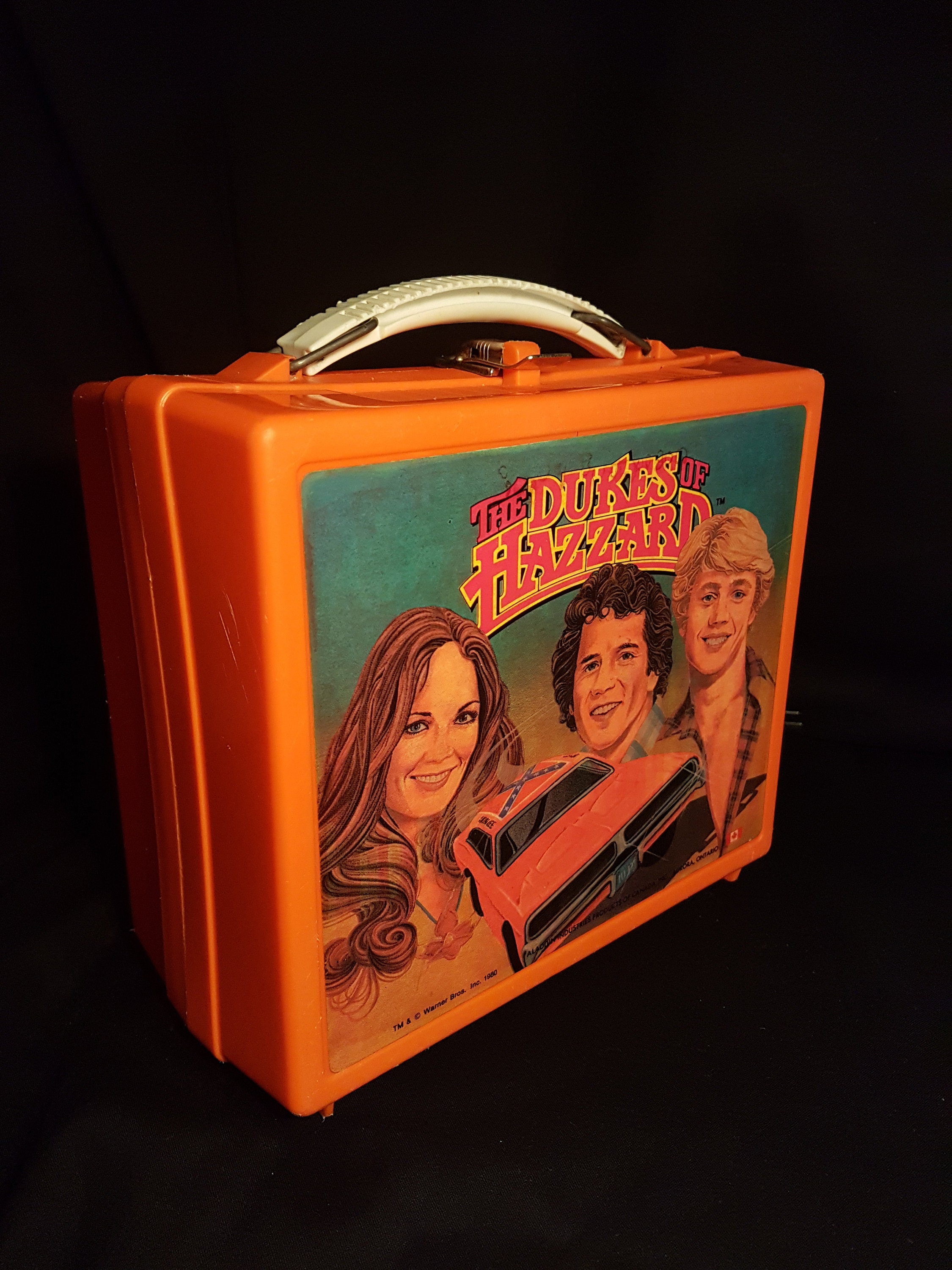 Rare Canadian Dukes of Hazzard Plastic Lunch Box Aladdin, Rare Dukes of ...